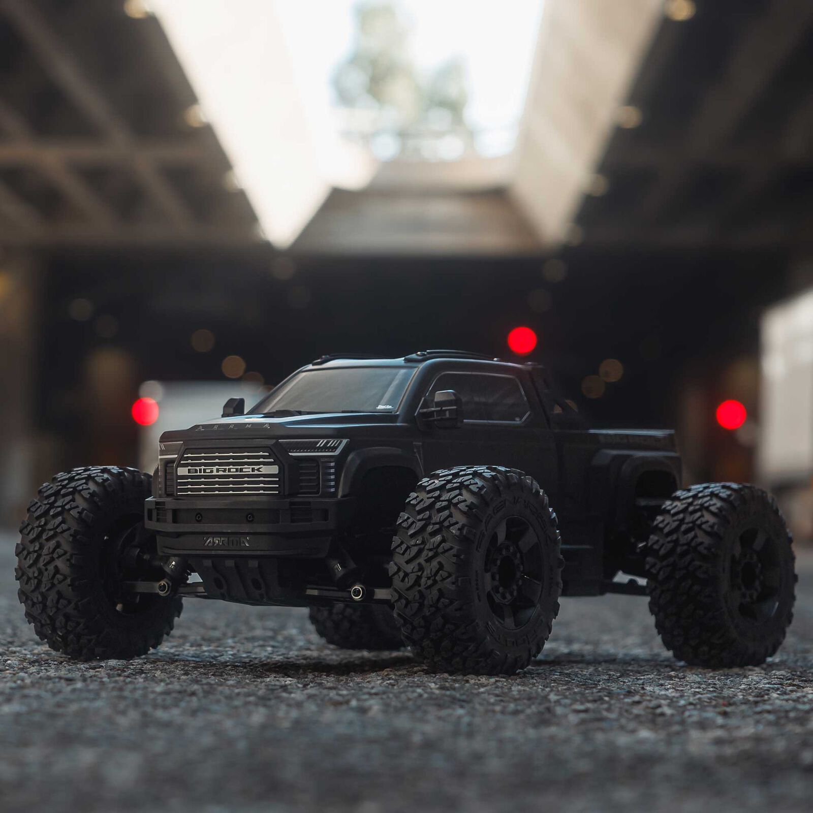 1/10 BIG ROCK 223S DSC 4X4 RTR Brushless Monster Truck, Black | ARRMA
