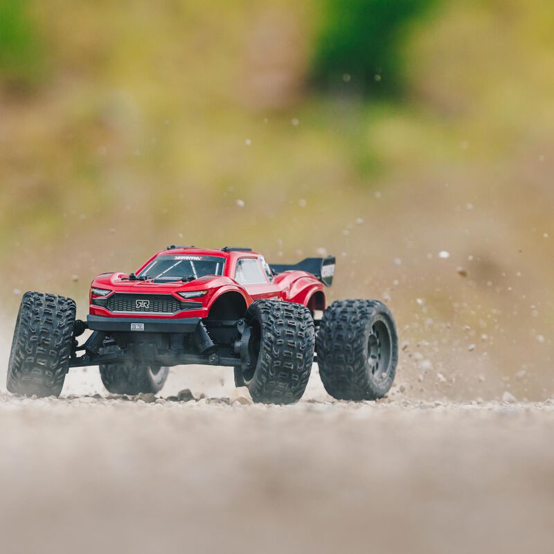 1/10 VORTEKS BOOST 2WD RTR Brushed Stadium Truck, Red | ARRMA