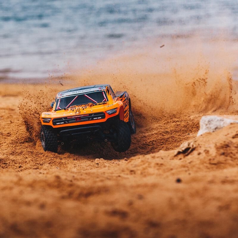 1/10 SENTON 3S 4X4 RTR Brushless Short Course Truck, Orange/Black | ARRMA