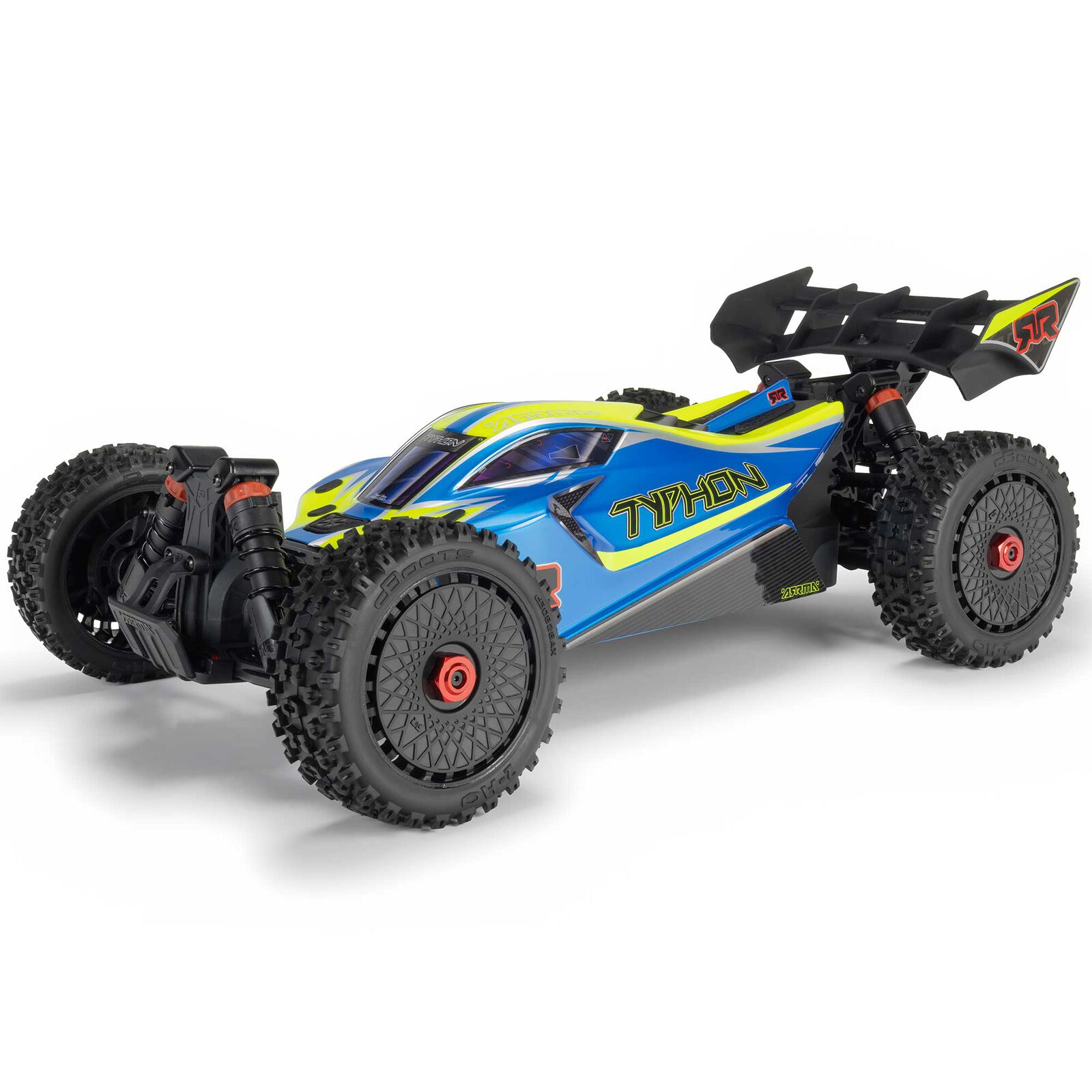 1/8 TYPHON MEGA 665 4X4 RTR Brushed Buggy, Blue | ARRMA