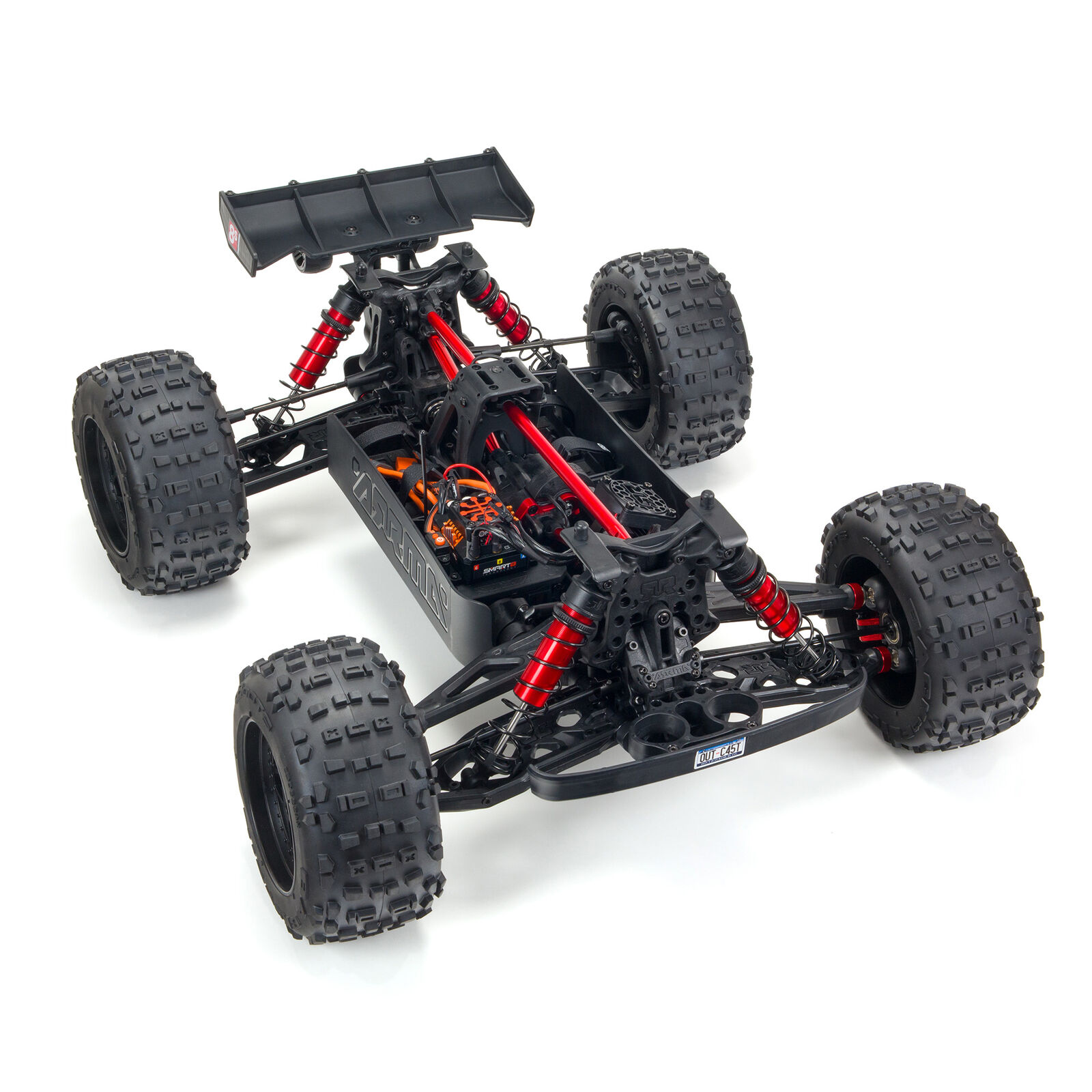 1/5 OUTCAST 8S AVC 4X4 RTR Brushless Stunt Truck, Red | ARRMA