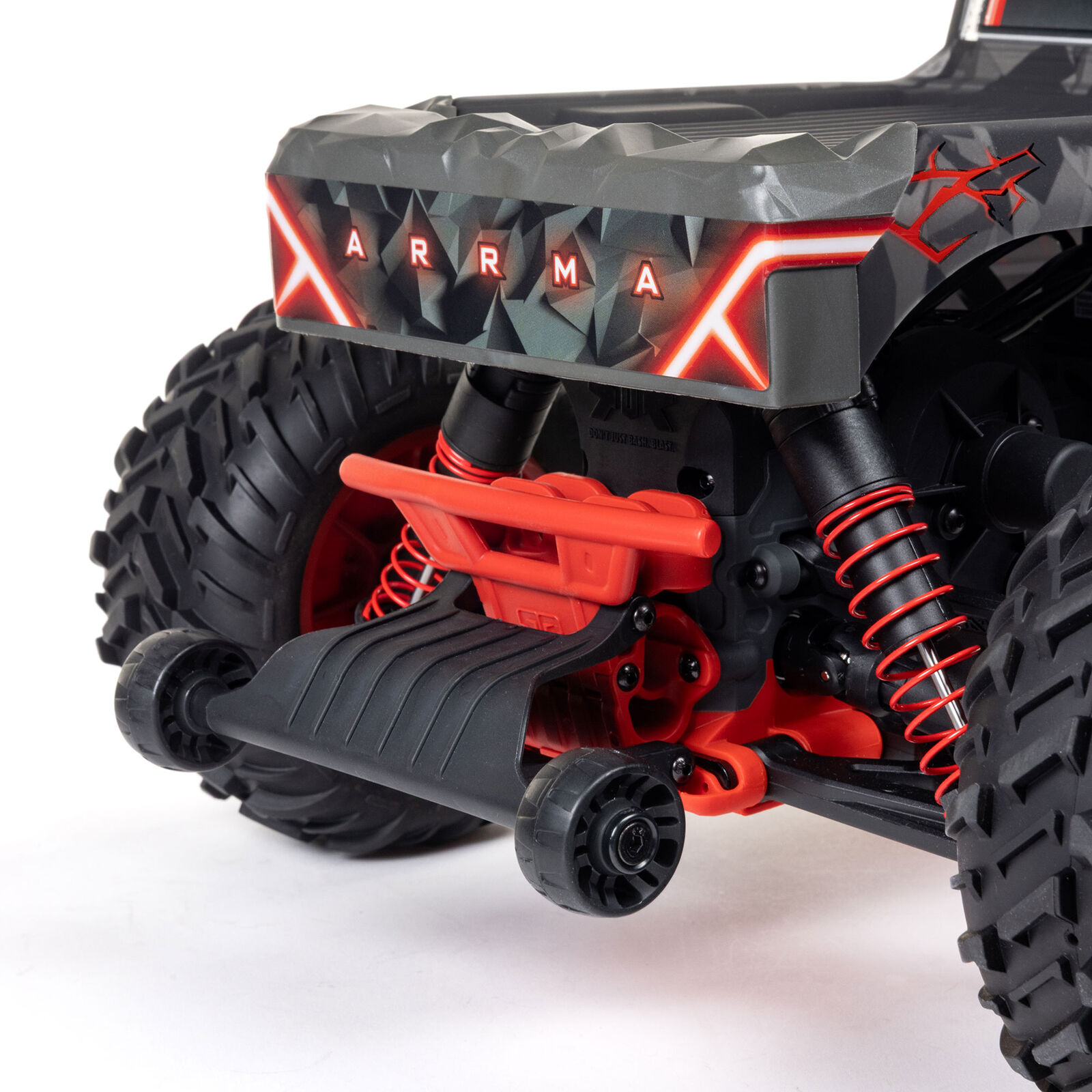 1/10 QUAKE 223S DSC 2WD RTR Brushless Monster Truck, Red | ARRMA