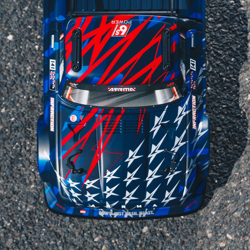 1/7 INFRACTION 6S AVC 4X4 RTR Brushless All-Road Street Bash, Blue | ARRMA