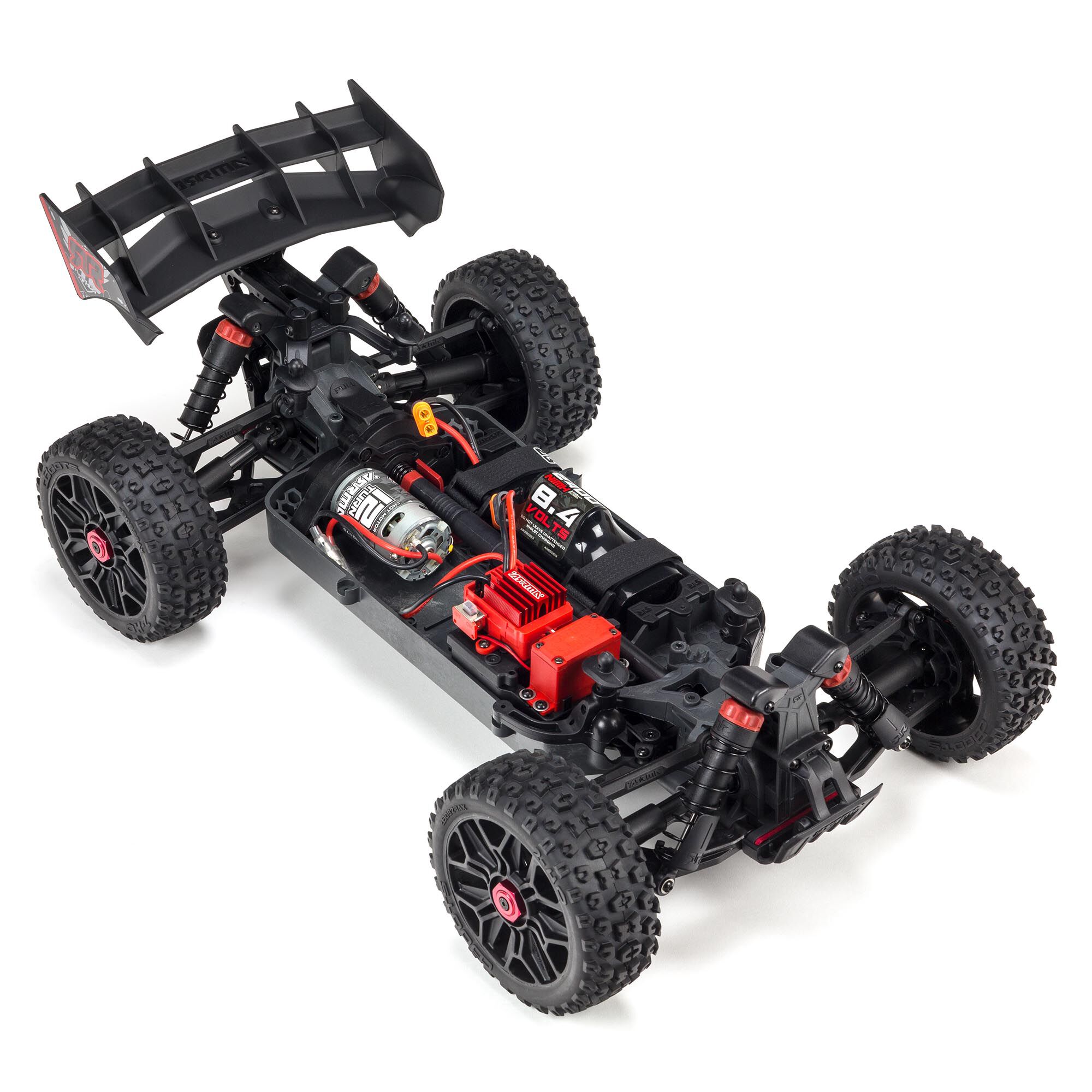 1 8 TYPHON 4X4 RTR Brushed Buggy Battery Charger Included Green ARRMA