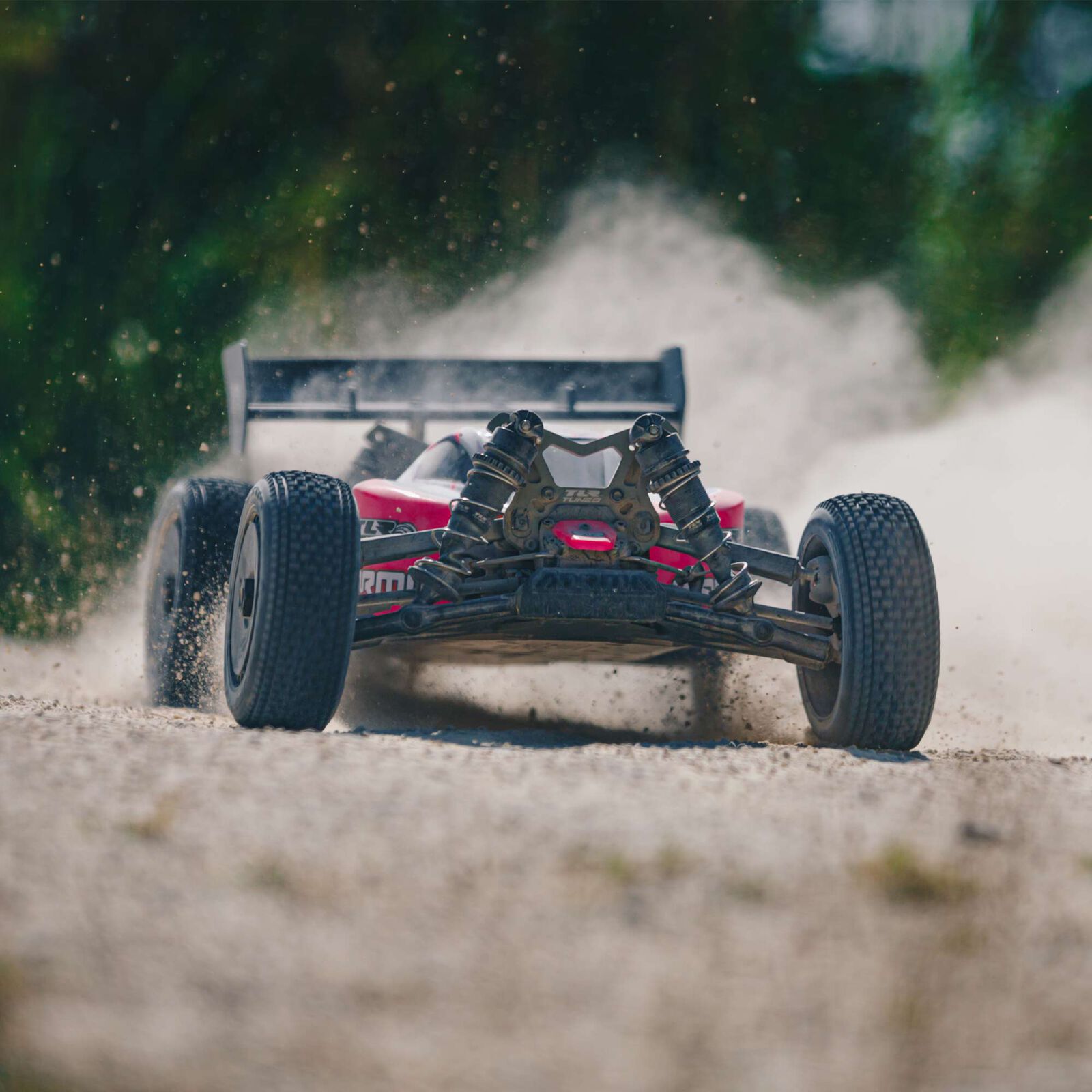 1/8 TYPHON 6S TLR Tuned 4X4 Roller Brushless Buggy, Pink/Purple | ARRMA