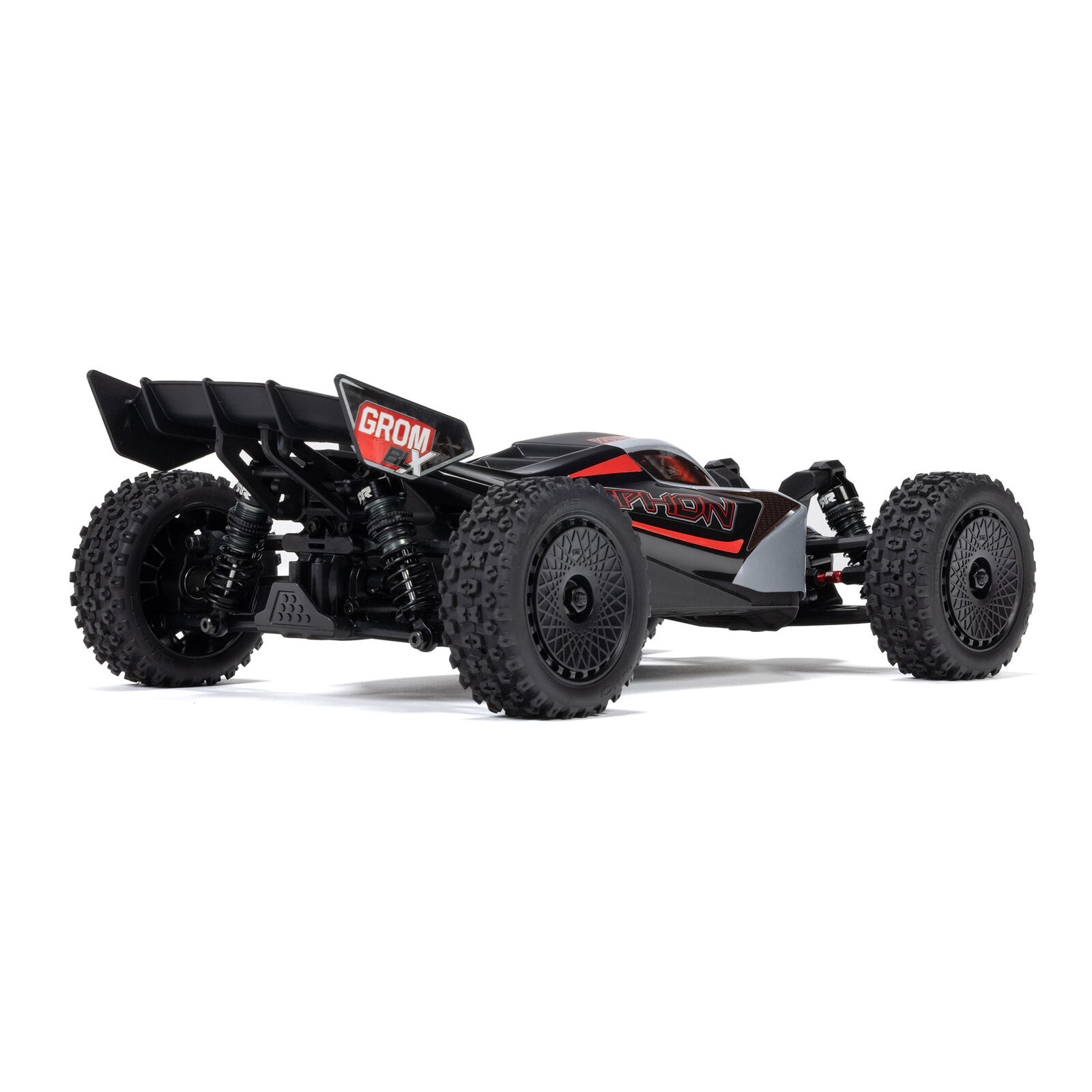 1/14 TYPHON GROM 223S DSC 4X4 RTR Brushless Buggy, Silver | ARRMA