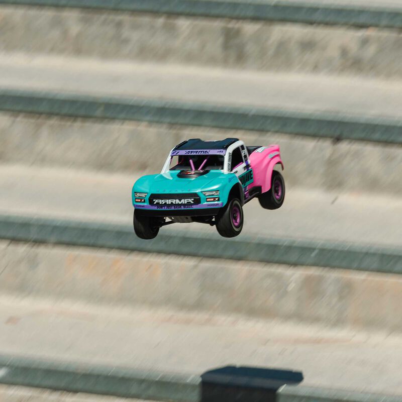 1/16 MOJAVE GROM 223S DSC 4X4 RTR Brushless Desert Truck, Teal (Battery ...