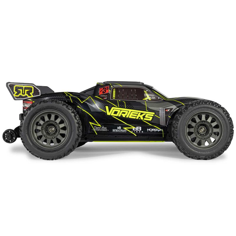 1/10 VORTEKS 223S DSC 2WD RTR Brushless Stadium Truck, Yellow | ARRMA