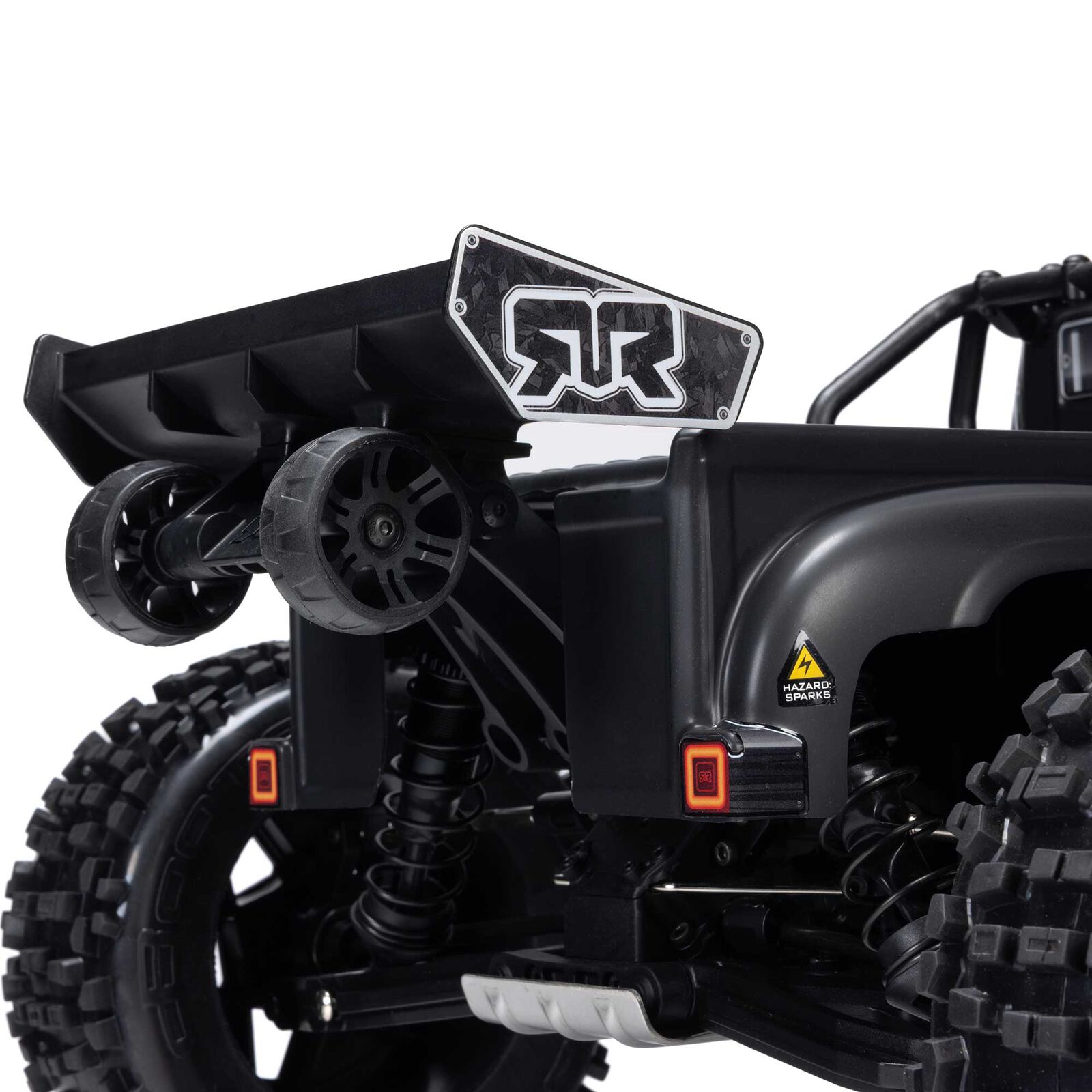 1/8 NOTORIOUS 6S 4X4 RTR Brushless Stunt Truck, Black | ARRMA