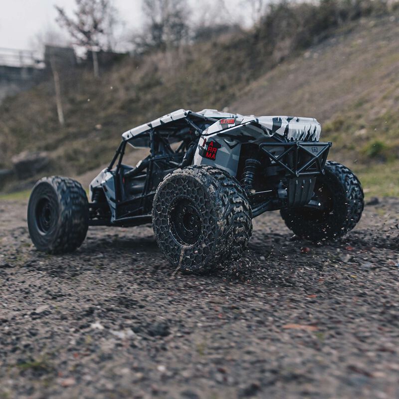 1/7 FIRETEAM 6S 4X4 RTR Brushless Buggy, White | ARRMA