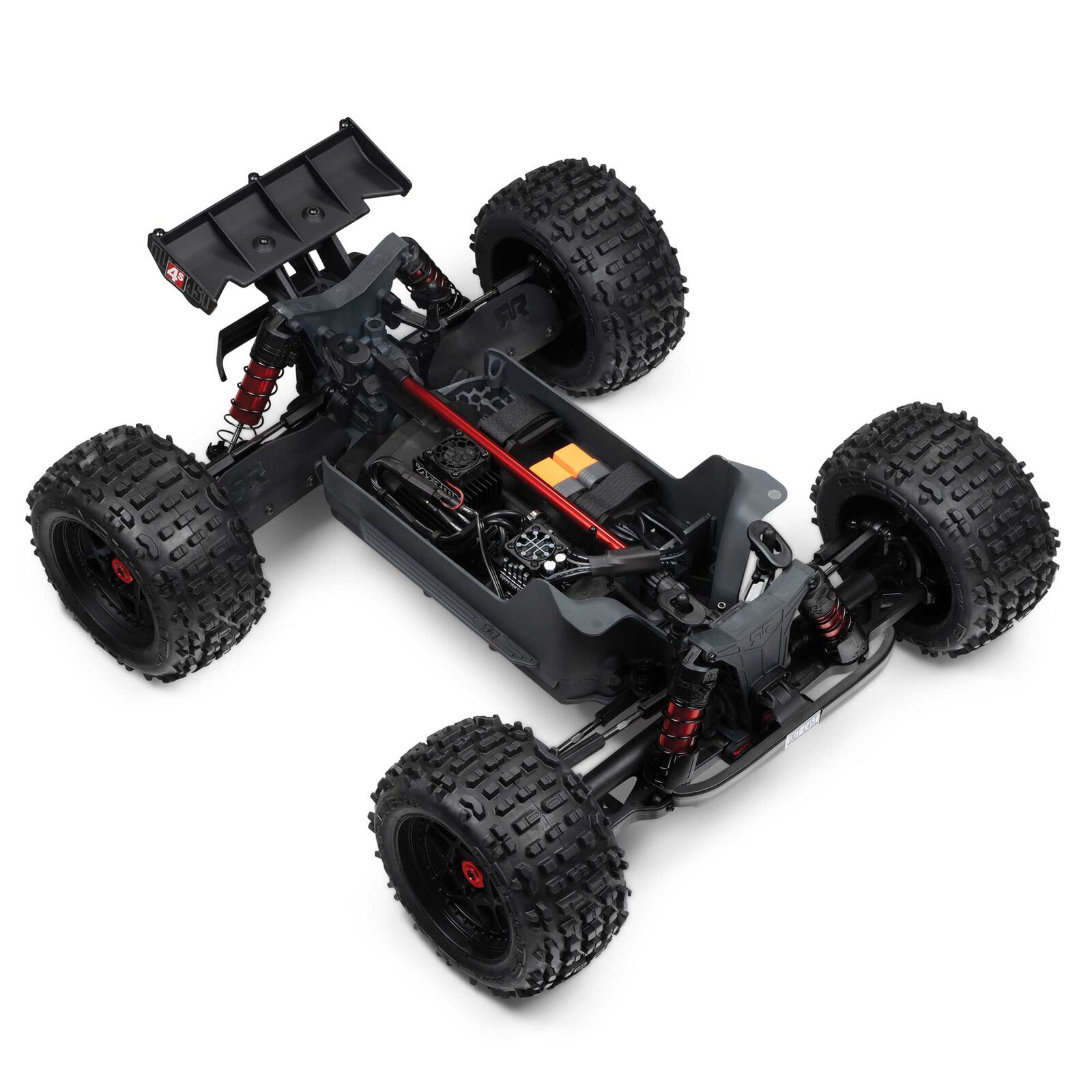 1/10 OUTCAST 4S 4X4 RTR Brushless Stunt Truck, Gun Metal | ARRMA