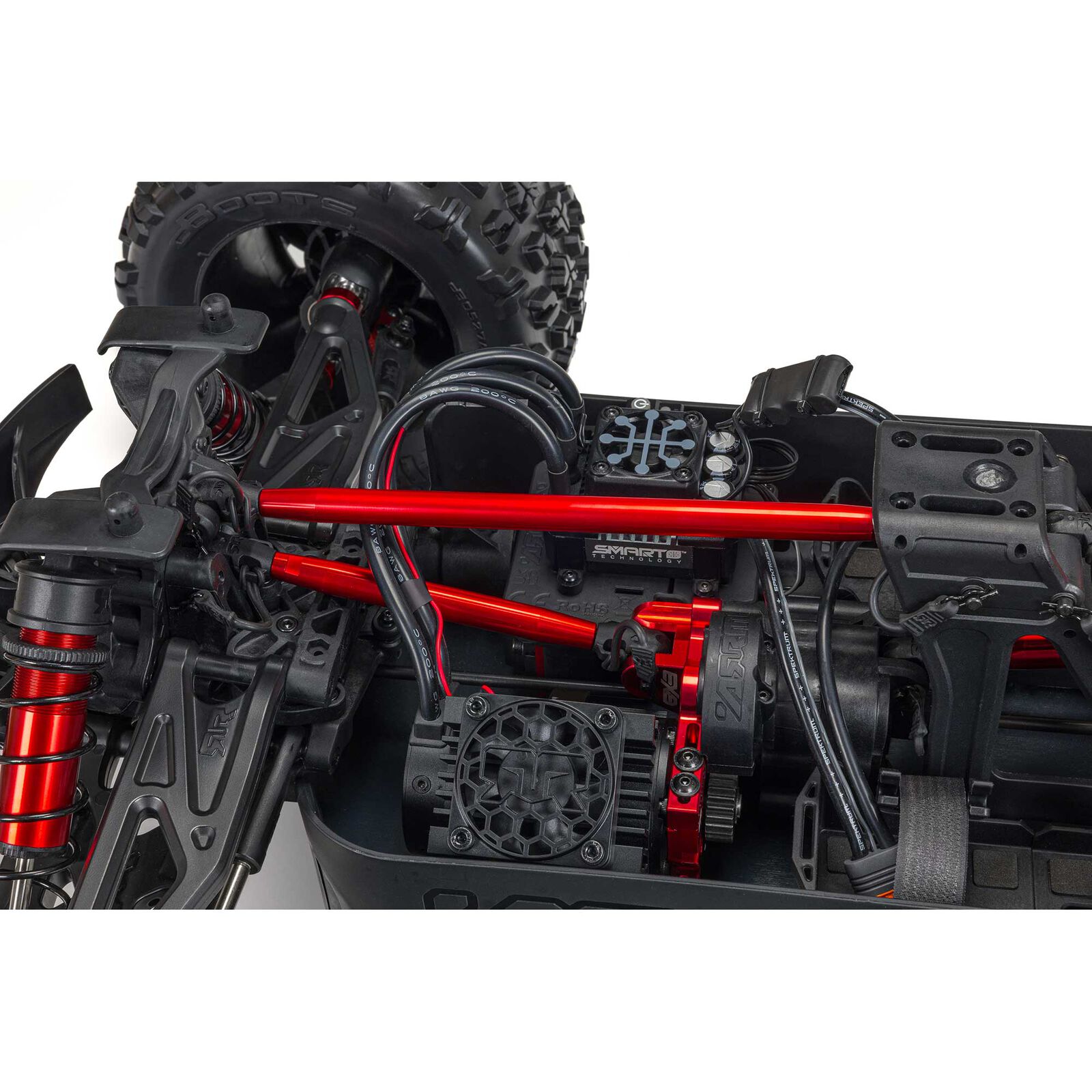 1/5 KRATON 8S EXB AVC 4X4 RTR Brushless Speed Truck, Black | ARRMA