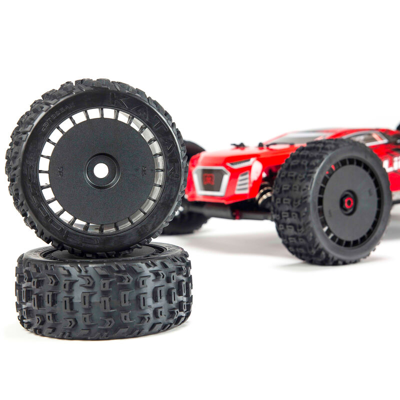 1/8 TALION 6S 4X4 RTR Brushless Speed Truck, Red/Black | ARRMA