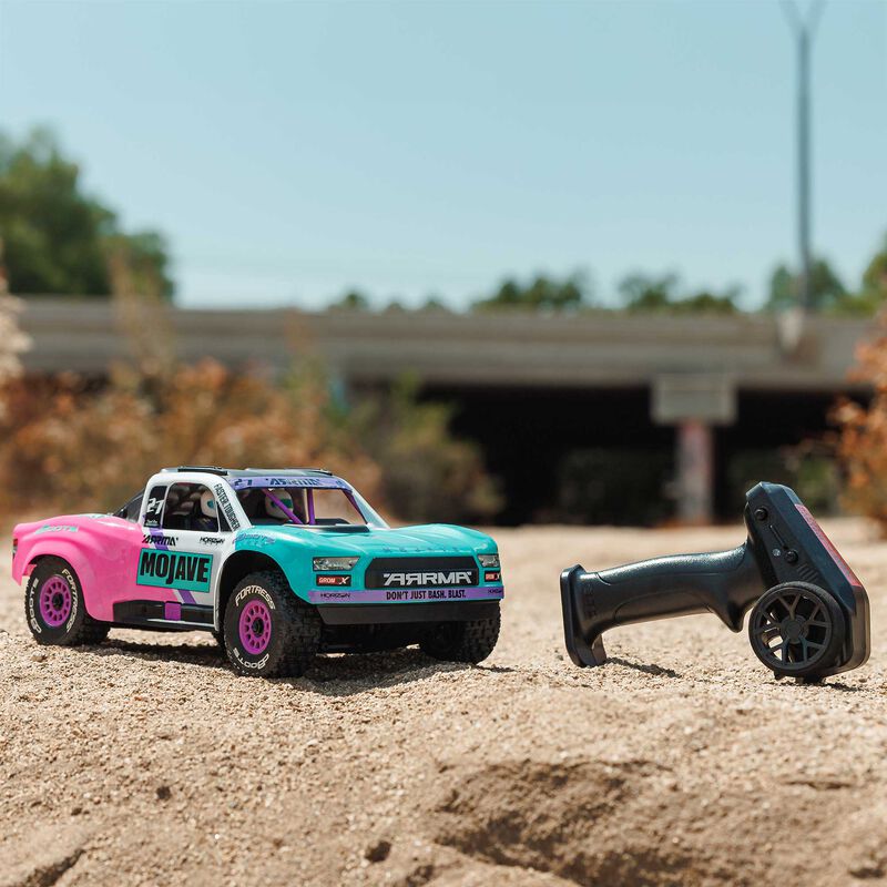 1/16 MOJAVE GROM 223S DSC 4X4 RTR Brushless Desert Truck, Teal (Battery ...