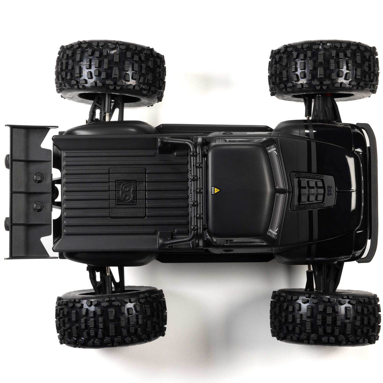 1/8 NOTORIOUS 6S 4X4 RTR Brushless Stunt Truck, Black | ARRMA