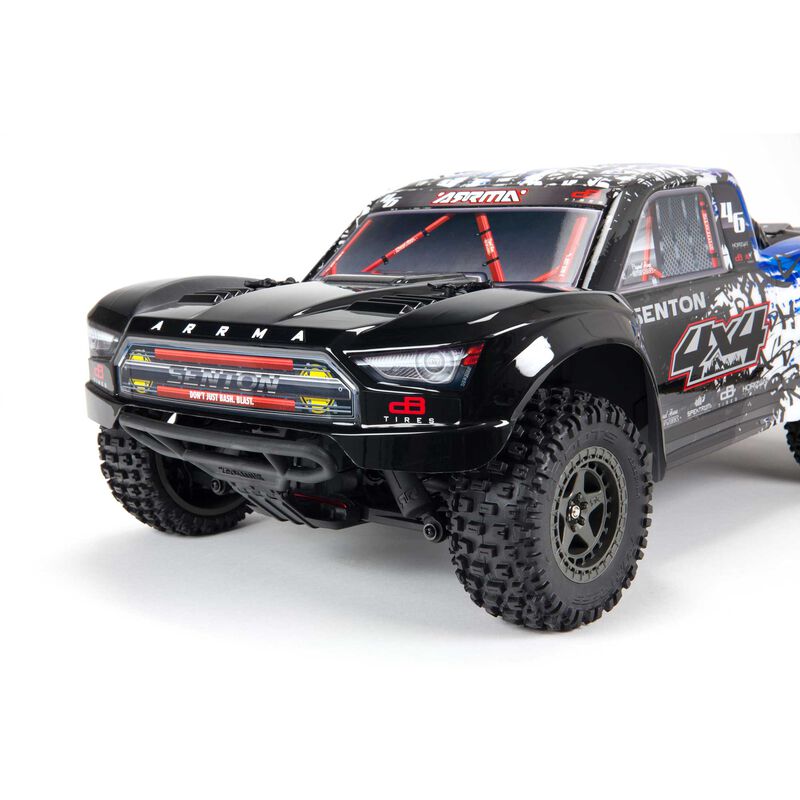 1/10 SENTON 3S 4X4 RTR Brushless Short Course Truck, Blue | ARRMA