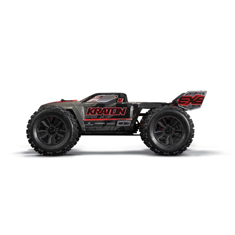 1/8 KRATON 6S EXB AVC 4X4 RTR Brushless Speed Truck, Black | ARRMA