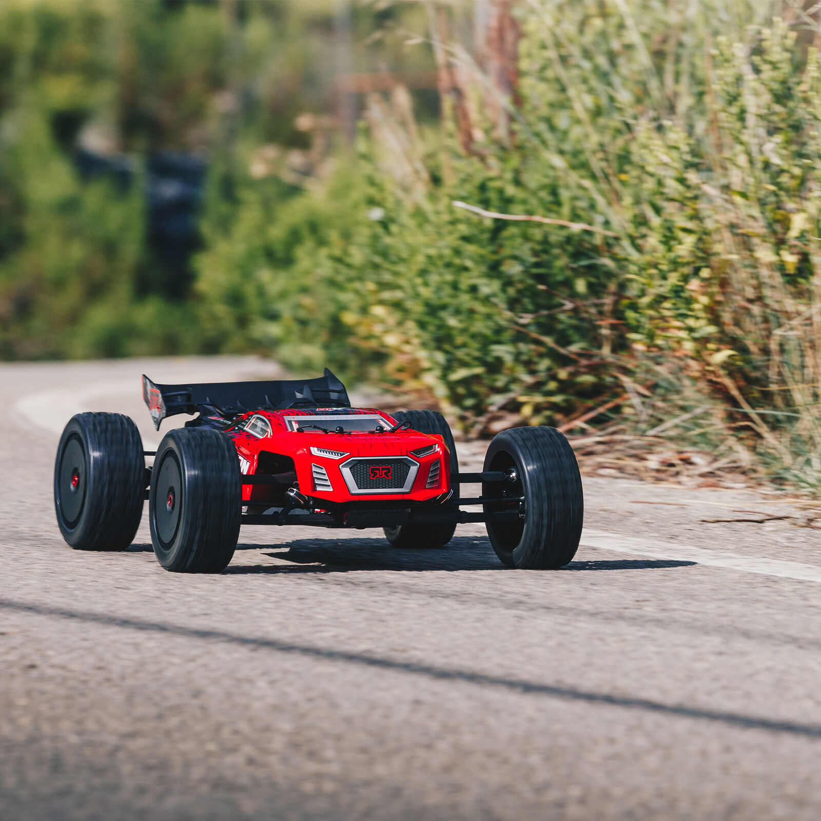 1/8 TALION 6S 4X4 RTR Brushless Speed Truck, Red/Black | ARRMA