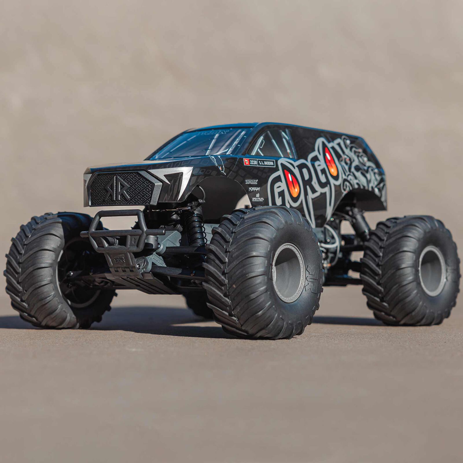 1/10 GORGON 2WD RTA Kit Brushed Monster Truck (Battery & Charger ...