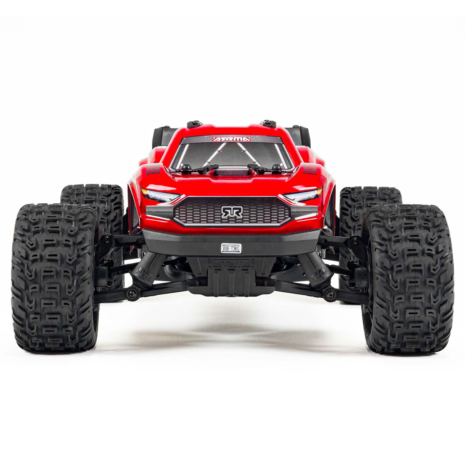 1/10 VORTEKS BOOST 2WD RTR Brushed Stadium Truck, Red | ARRMA