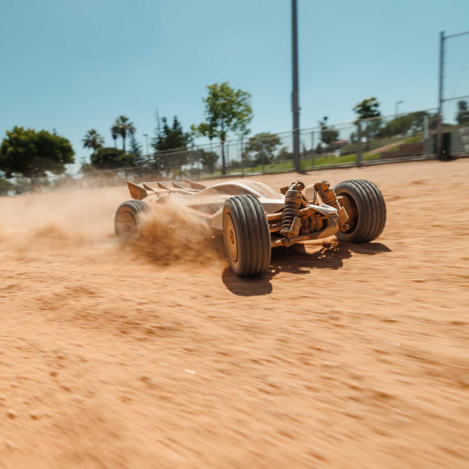 1/14 TYPHON GROM 223S DSC 4X4 RTR Brushless Buggy, Silver | ARRMA