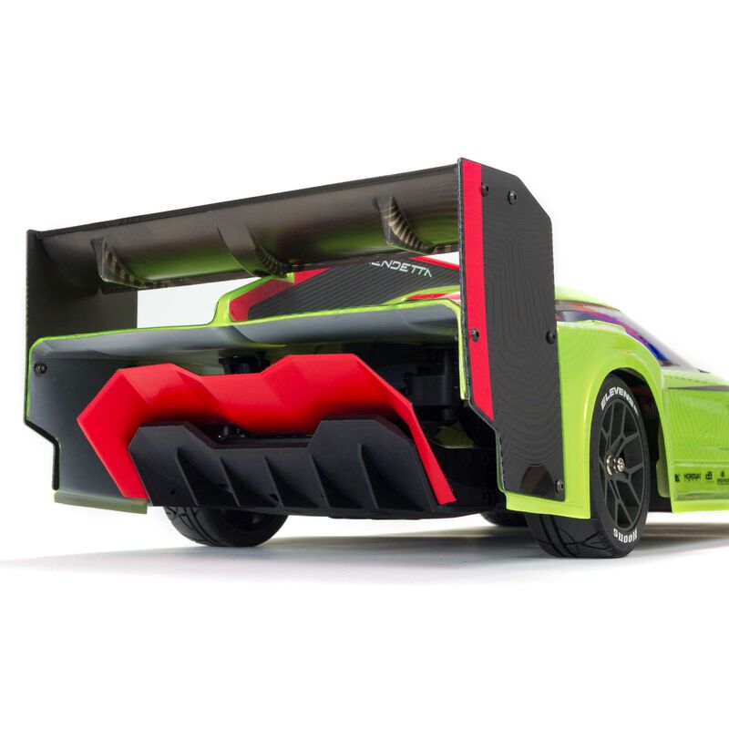 1/8 VENDETTA 3S 4X4 RTR Brushless All-Road Street Bash, Green | ARRMA