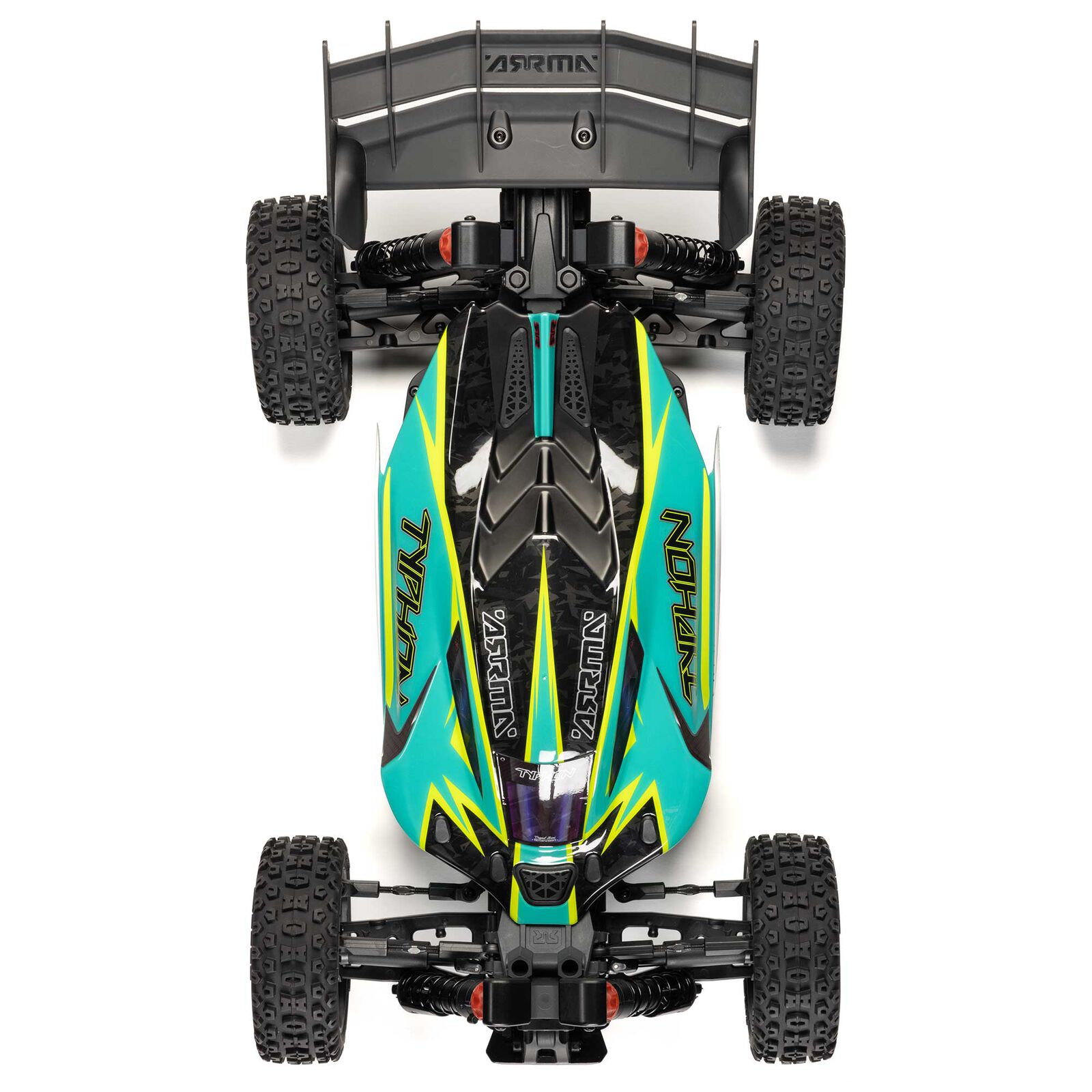1/8 TYPHON 223S DSC 4X4 RTR Brushless Buggy, Green | ARRMA