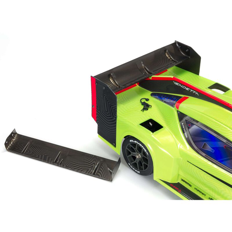 1/8 VENDETTA 3S 4X4 RTR Brushless All-Road Street Bash, Green | ARRMA