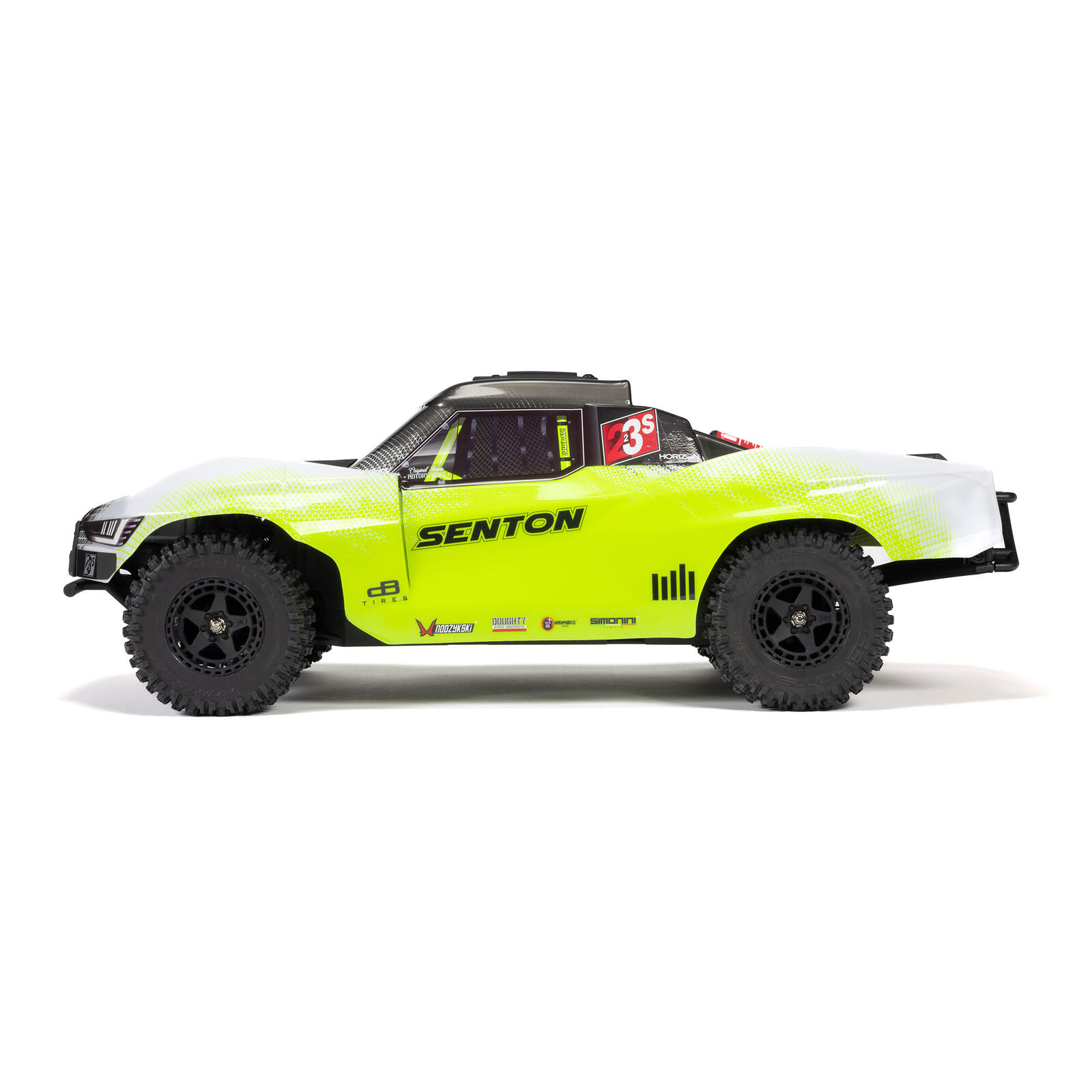 1/10 SENTON 223S DSC 4X4 RTR Brushless Short Course Truck, Yellow | ARRMA