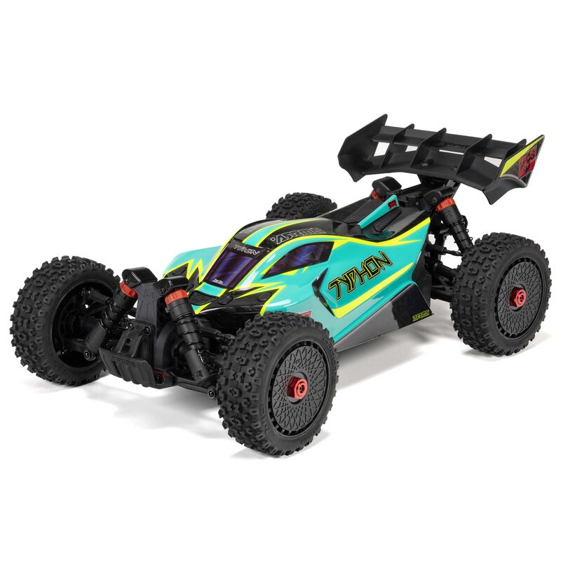 1/8 TYPHON 223S DSC 4X4 RTR Brushless Buggy, Green | ARRMA
