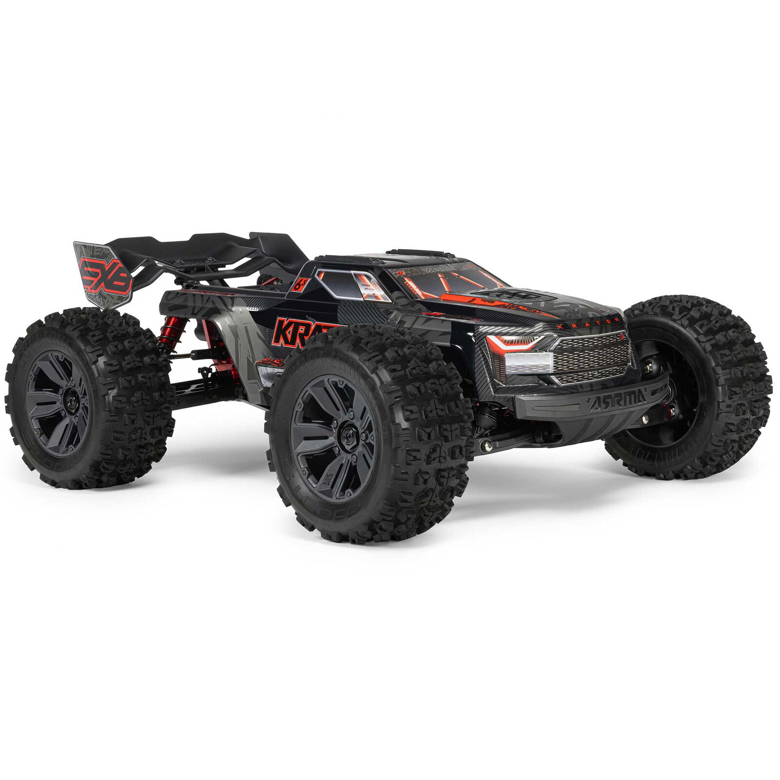 1/8 KRATON 6S EXB 4X4 RTR Brushless Speed Truck, BLACK | ARRMA