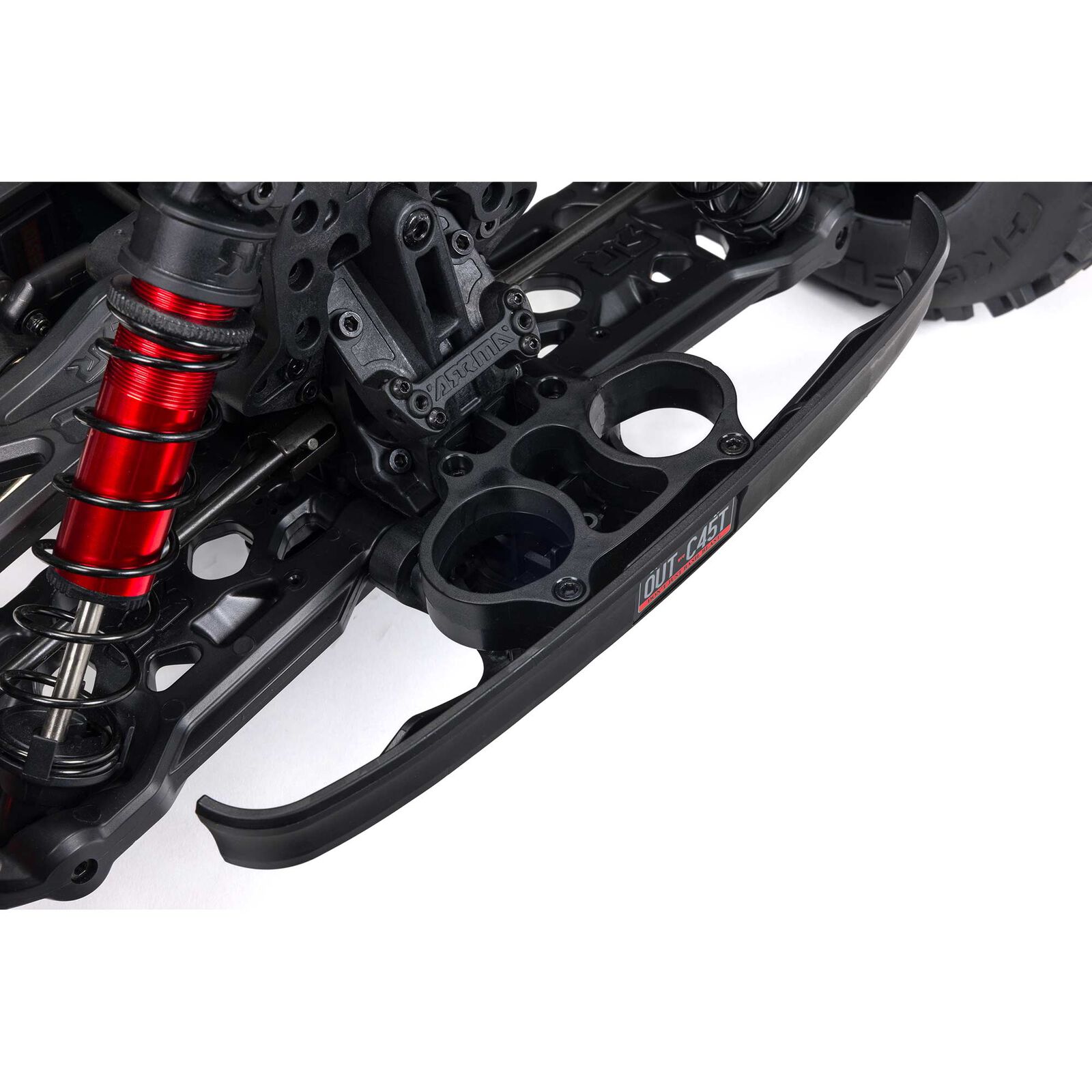 1/5 OUTCAST 8S EXB AVC 4X4 RTR Brushless Stunt Truck, Black | ARRMA