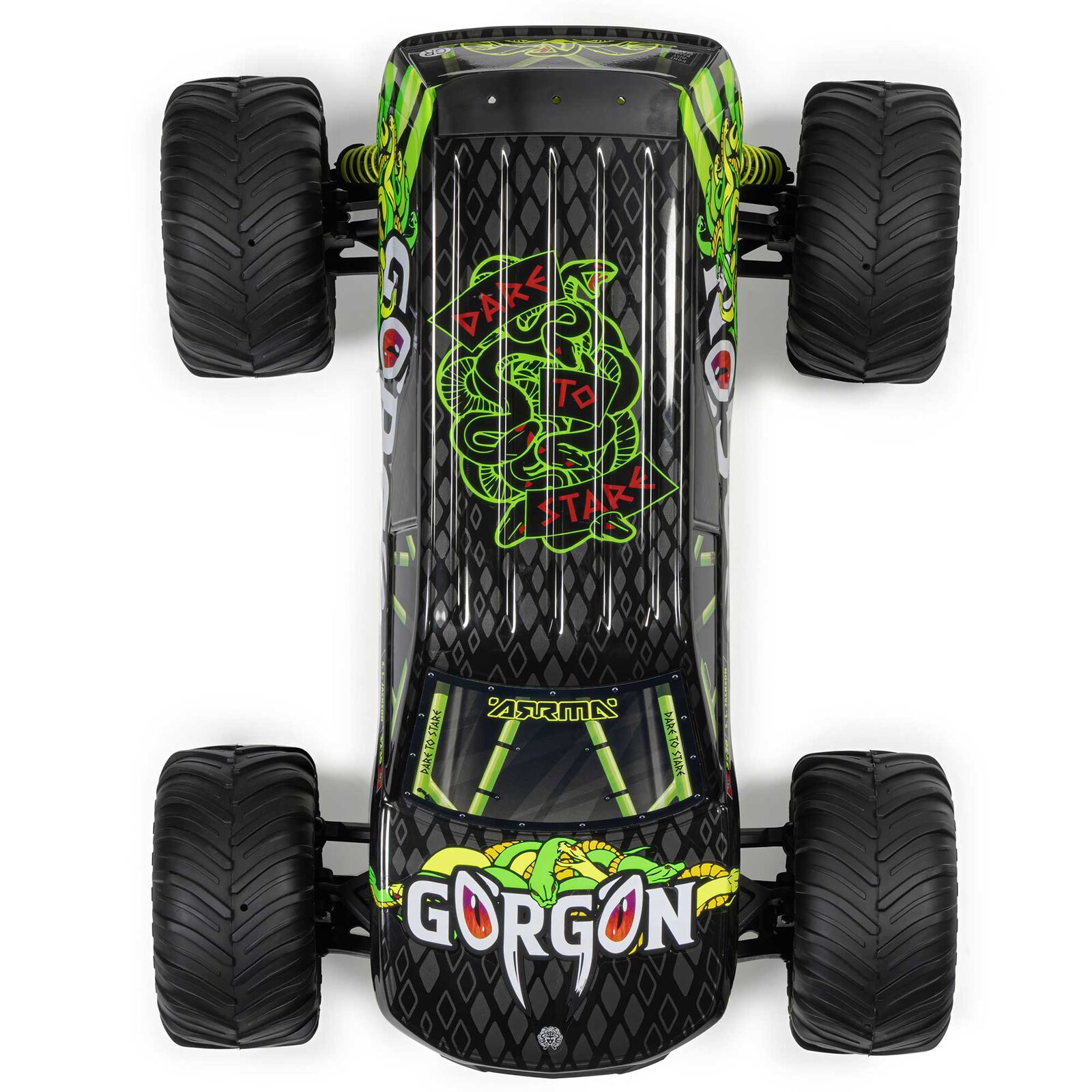 1/10 GORGON 2WD RTR Brushed Monster Truck (Battery & Charger Included ...