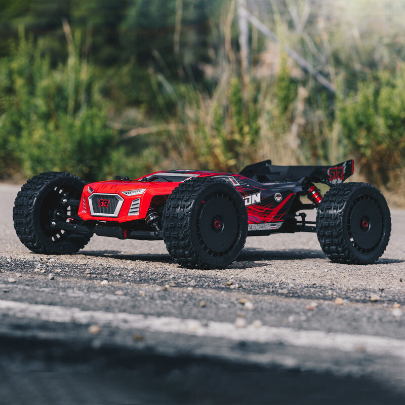 1/8 TALION 6S 4X4 RTR Brushless Speed Truck, Red/Black | ARRMA