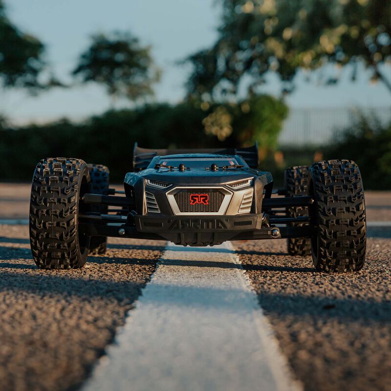 1/8 TALION 6S EXB AVC 4X4 RTR Brushless Speed Truck, Black | ARRMA