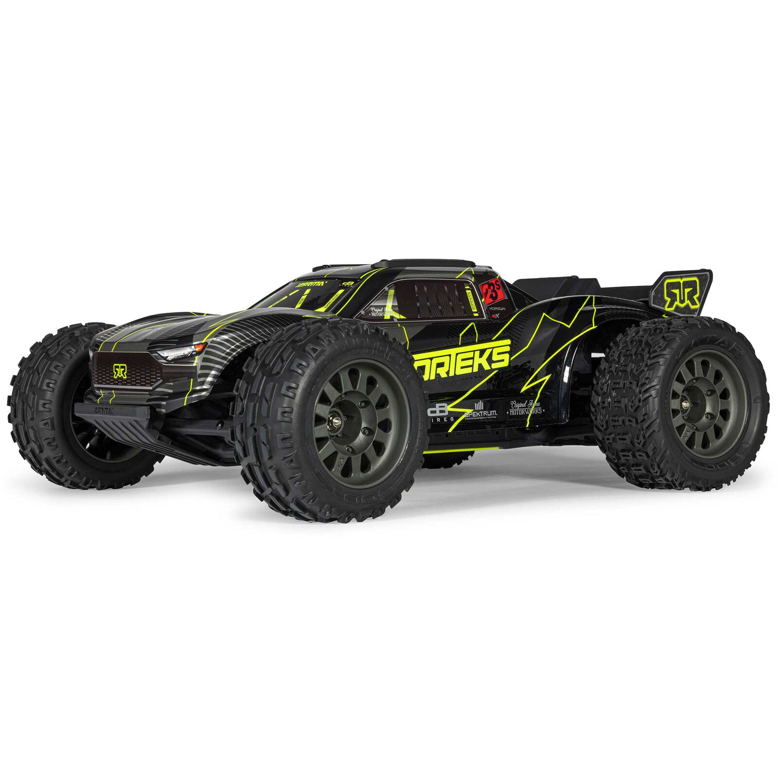 1/10 VORTEKS 223S DSC 2WD RTR Brushless Stadium Truck, Yellow | ARRMA