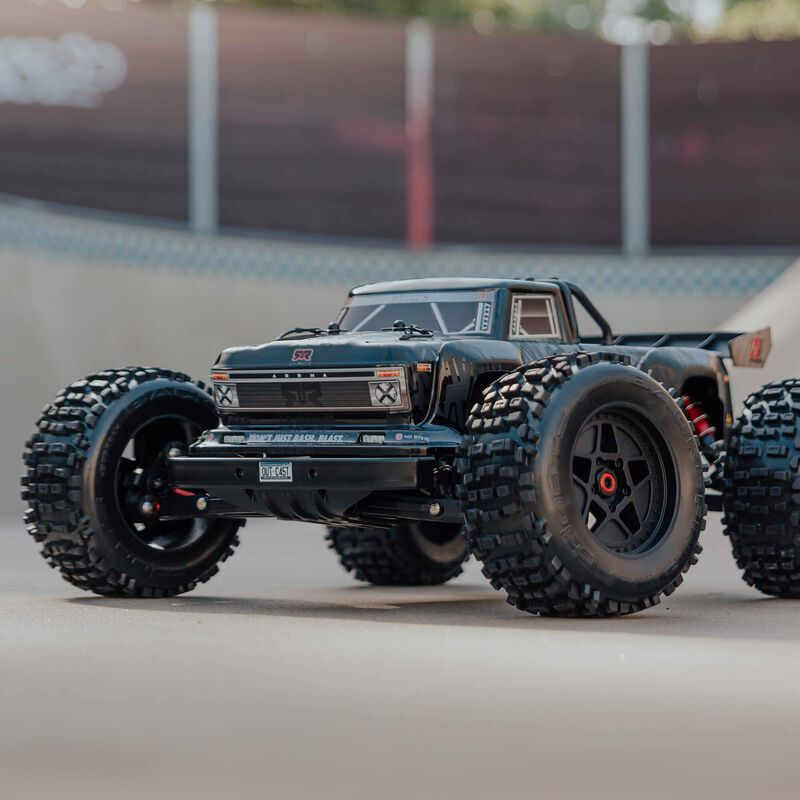 1/8 OUTCAST 6S EXB AVC 4X4 RTR Brushless Stunt Truck, Black | ARRMA