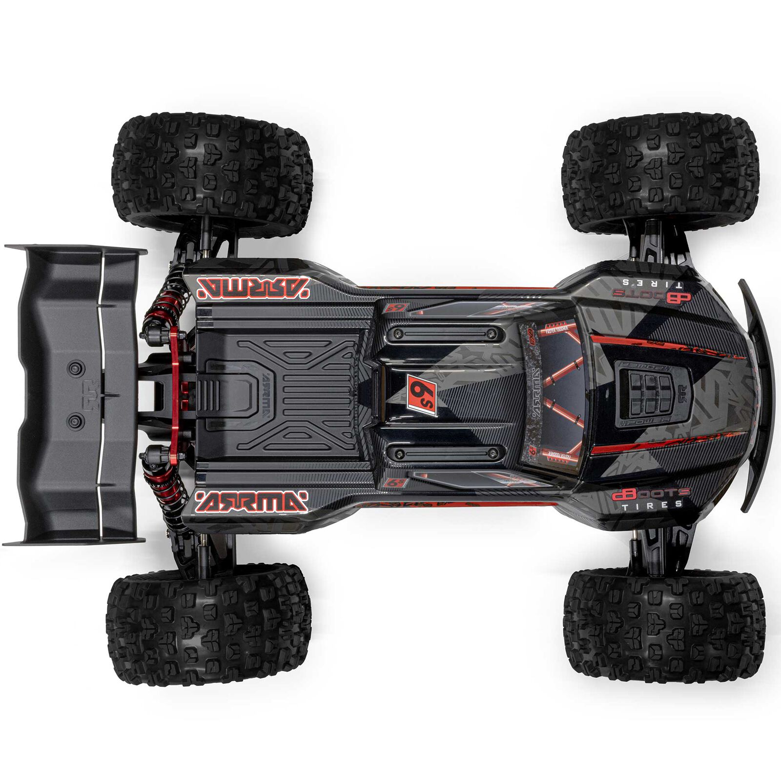 1/8 KRATON 6S EXB 4X4 RTR Brushless Speed Truck, BLACK | ARRMA