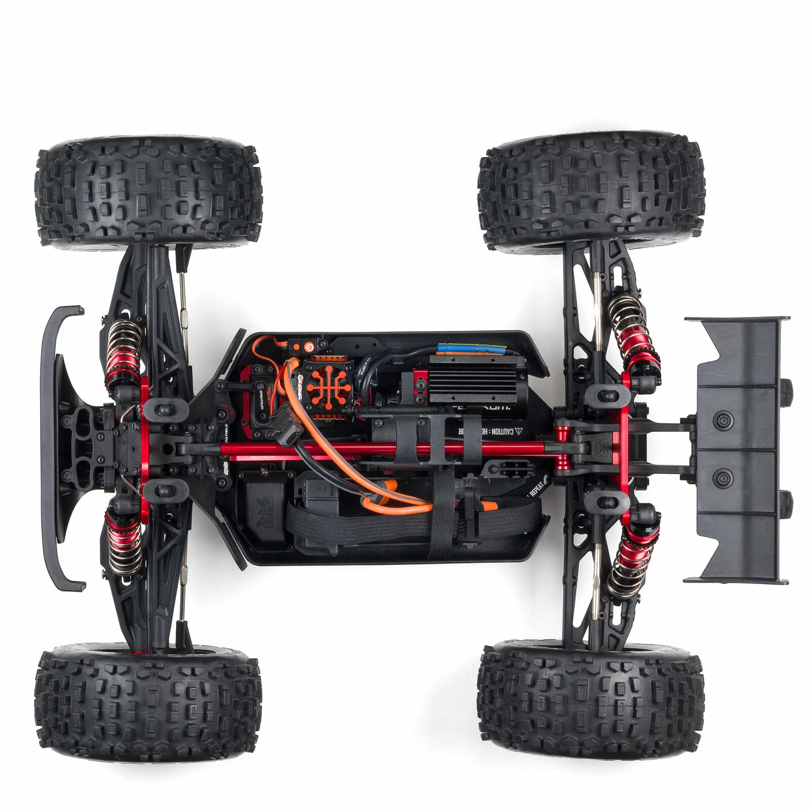 1/8 OUTCAST 6S EXB AVC 4X4 RTR Brushless Stunt Truck, Black | ARRMA