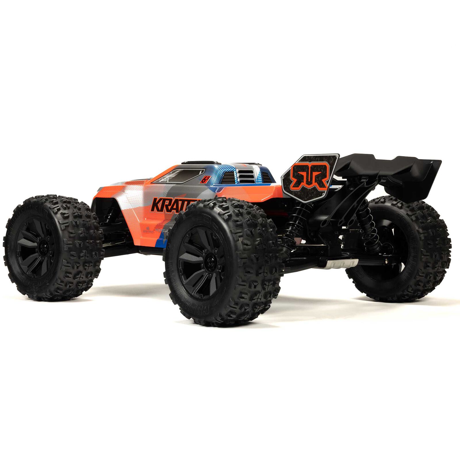1/8 KRATON 6S 4X4 RTR Brushless Speed Truck, Blue/Orange | ARRMA