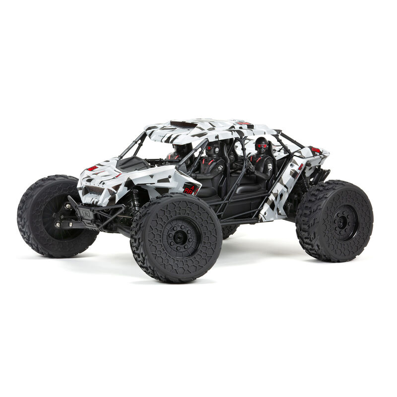 1/7 FIRETEAM 6S 4X4 RTR Brushless Buggy, White | ARRMA