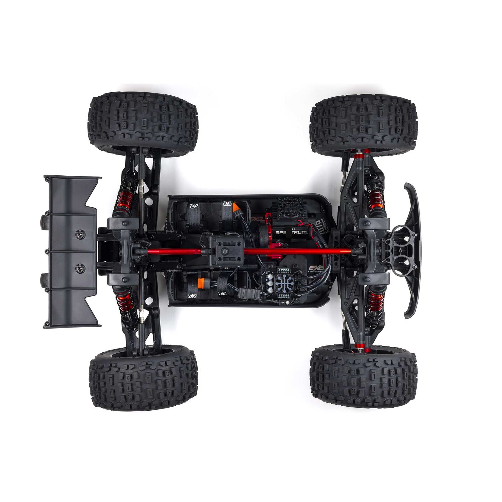 1/5 OUTCAST 8S EXB AVC 4X4 RTR Brushless Stunt Truck, Black | ARRMA