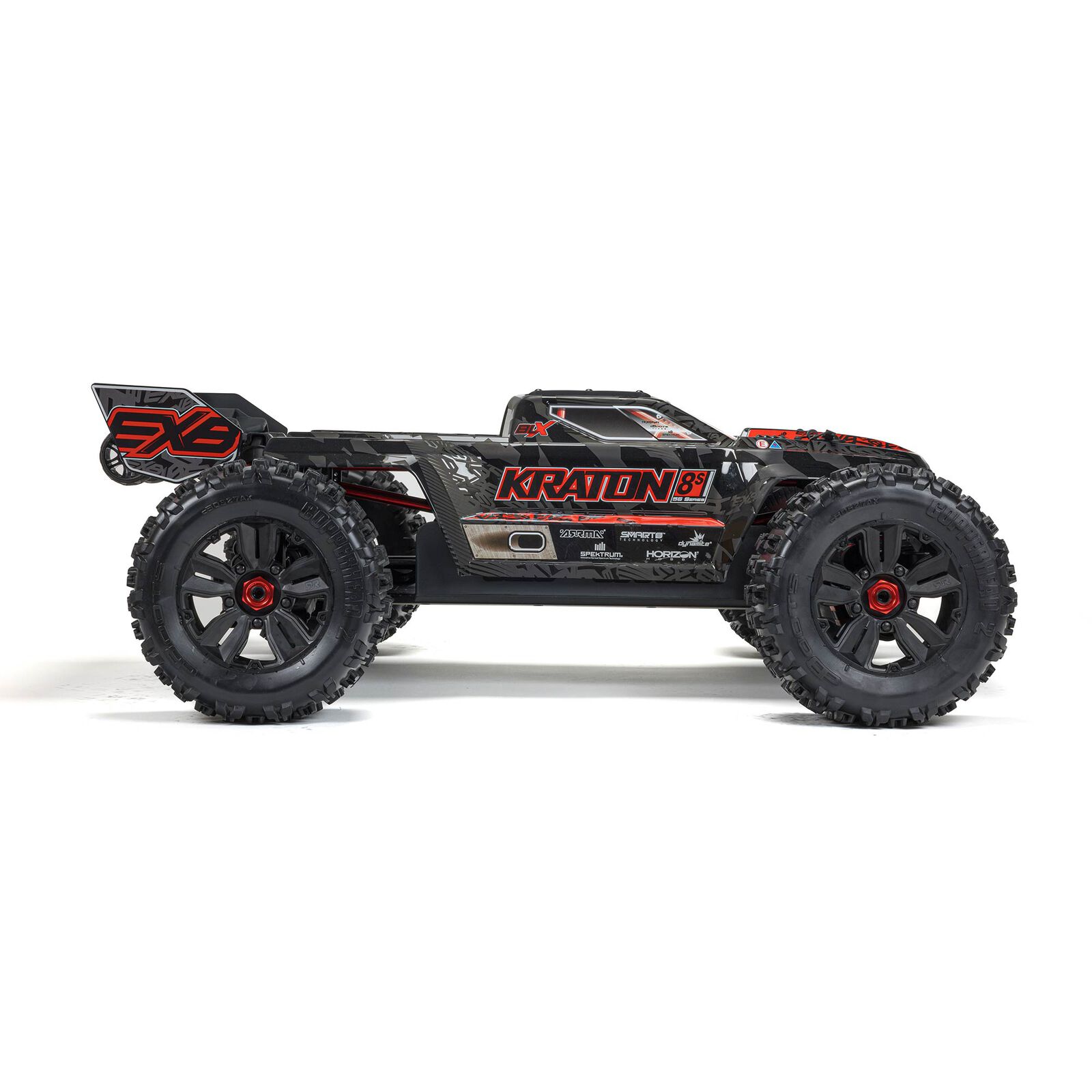 1/5 KRATON 8S EXB AVC 4X4 RTR Brushless Speed Truck, Black | ARRMA