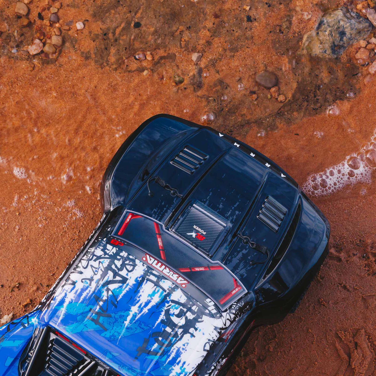 1/10 SENTON 3S 4X4 RTR Brushless Short Course Truck, Blue | ARRMA