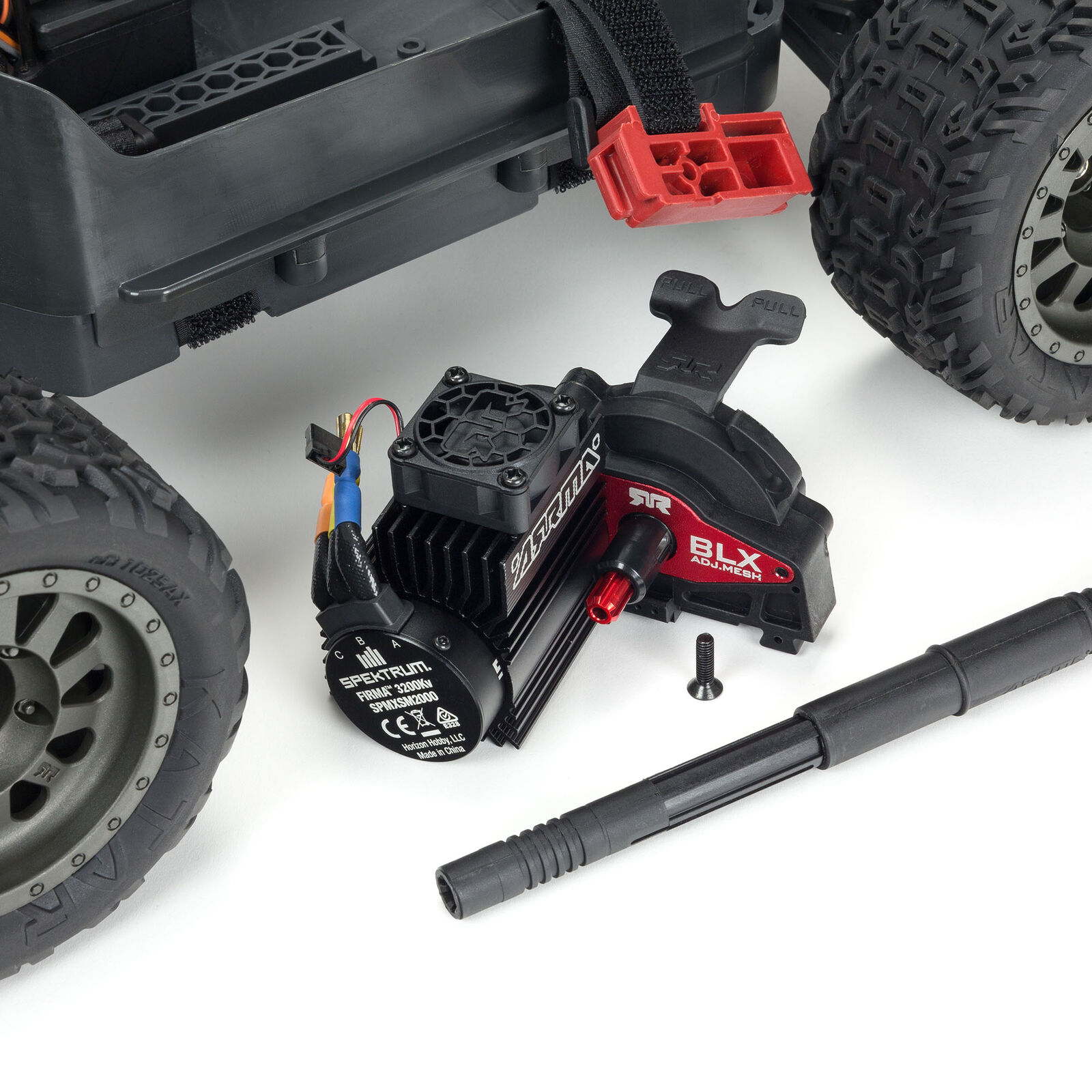 1/10 VORTEKS 3S 4X4 RTR Brushless Stadium Truck, Red | ARRMA