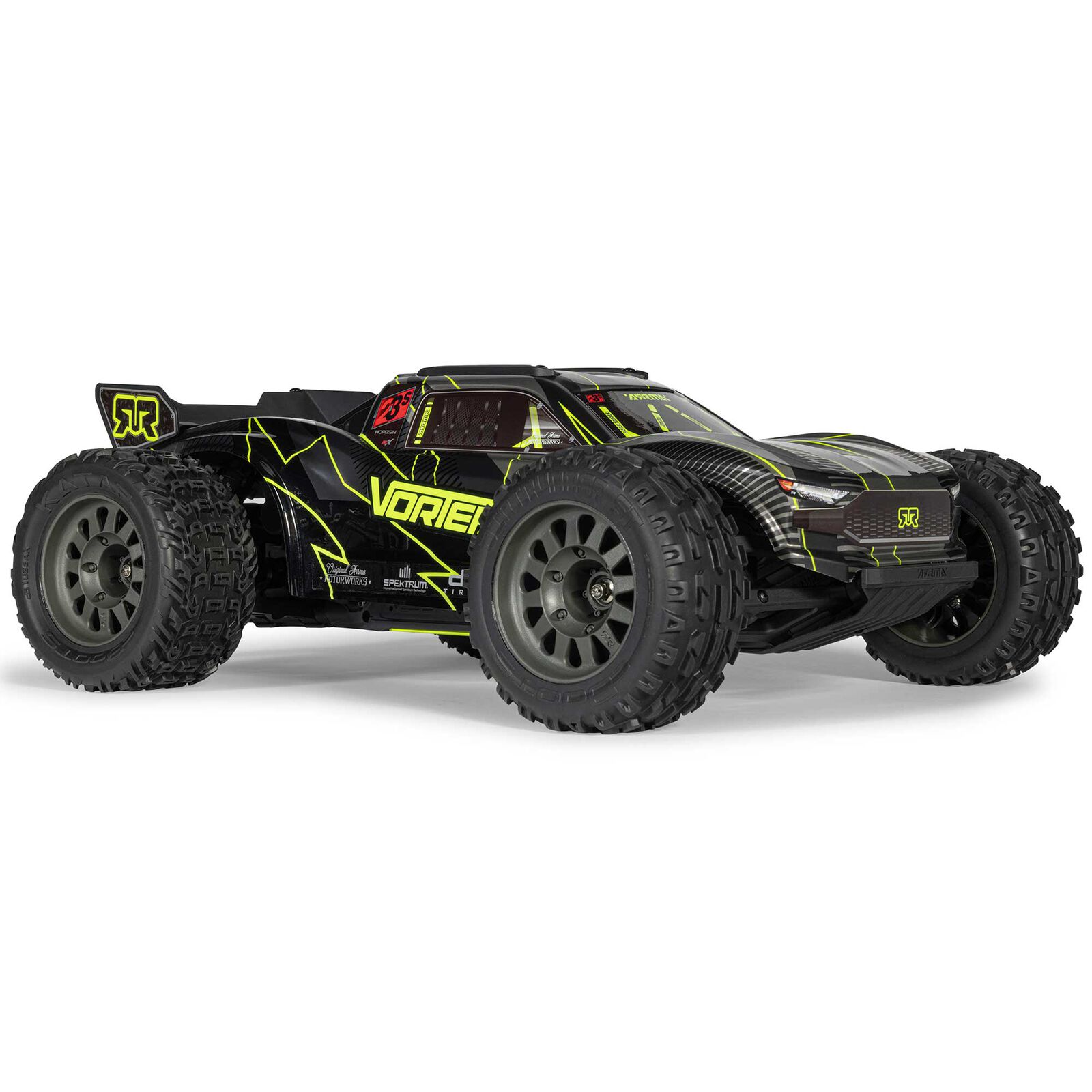 1/10 VORTEKS 223S DSC 2WD RTR Brushless Stadium Truck, Yellow | ARRMA