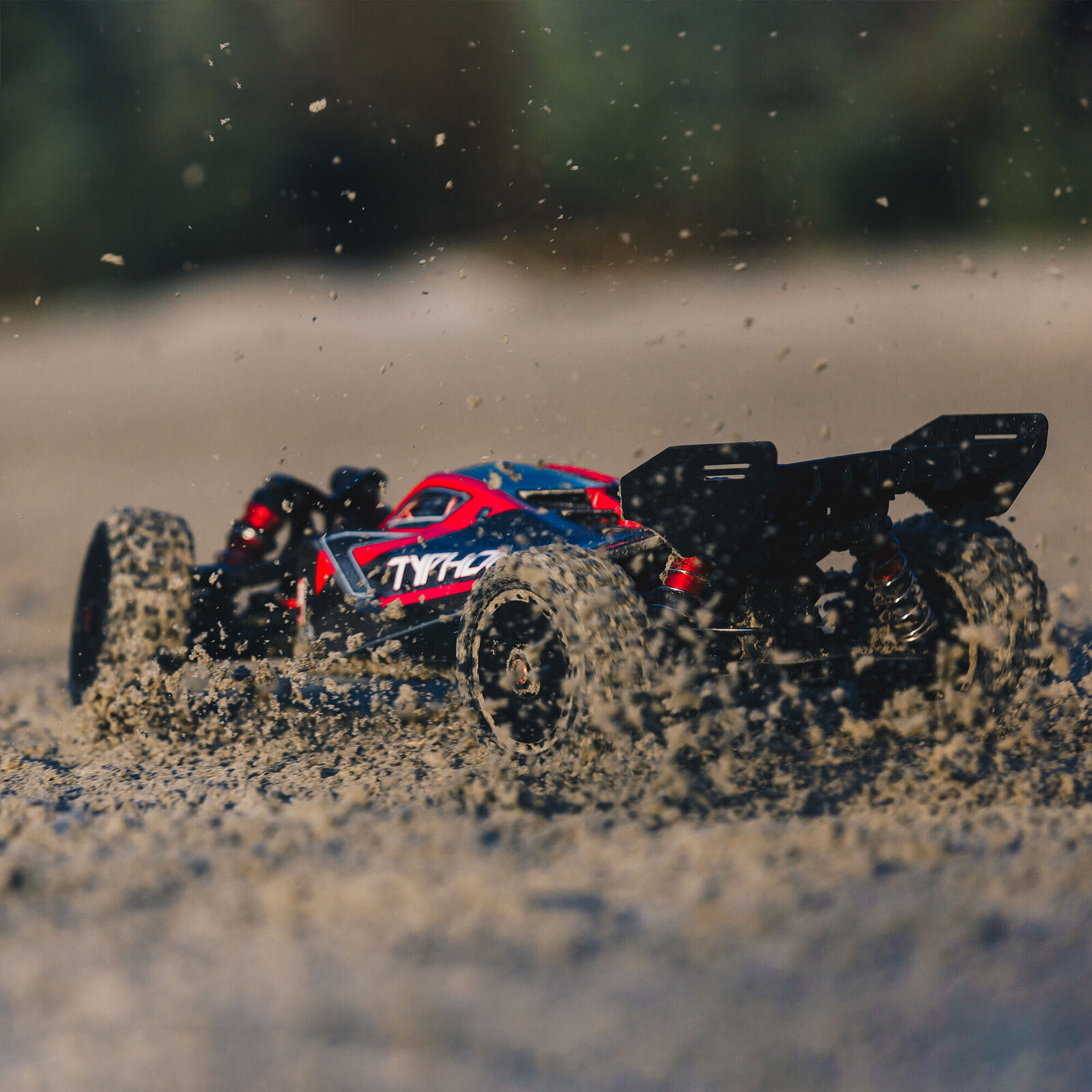 1/8 TYPHON 6S 4X4 RTR Brushless Buggy, Black | ARRMA