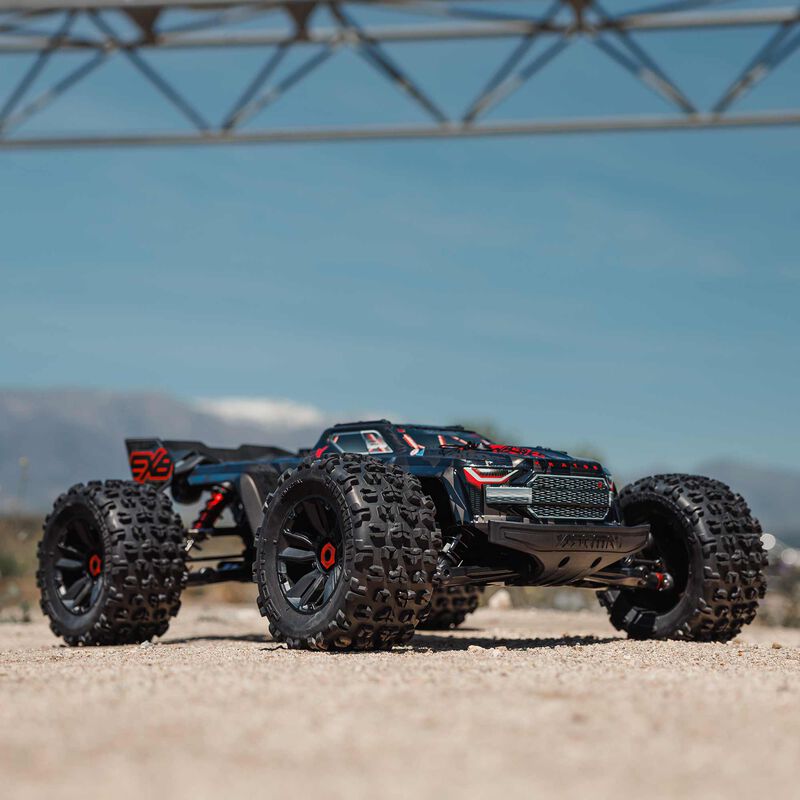 1/5 KRATON 8S EXB AVC 4X4 RTR Brushless Speed Truck, Black | ARRMA
