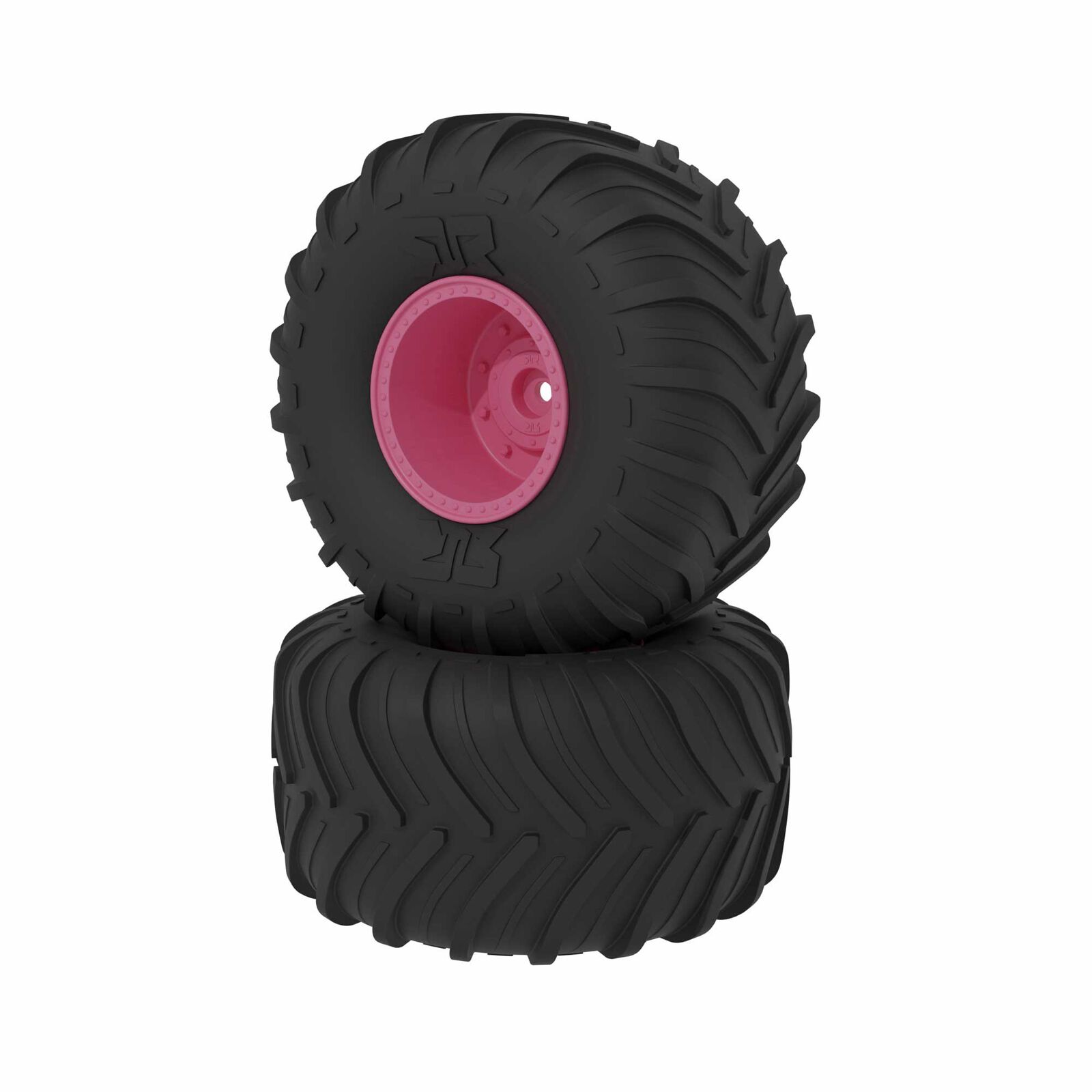 dBoots Chevron MT Tire Set, Glued, Pink | Horizon Hobby