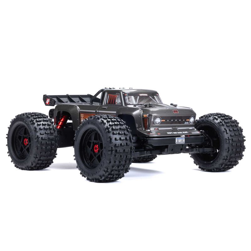 1/10 OUTCAST 4S 4X4 RTR Brushless Stunt Truck, Gun Metal | ARRMA
